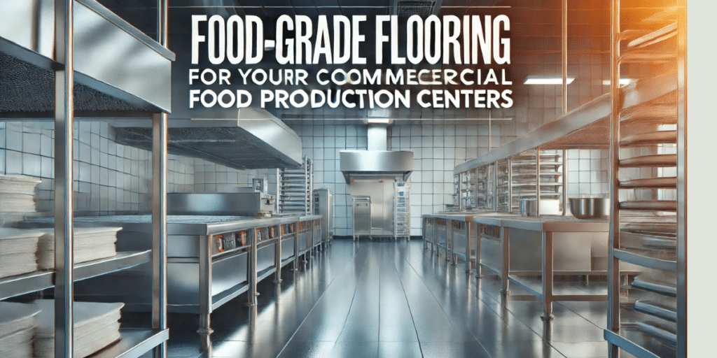 Food-Grade Flooring for Commercial Food Production Centers